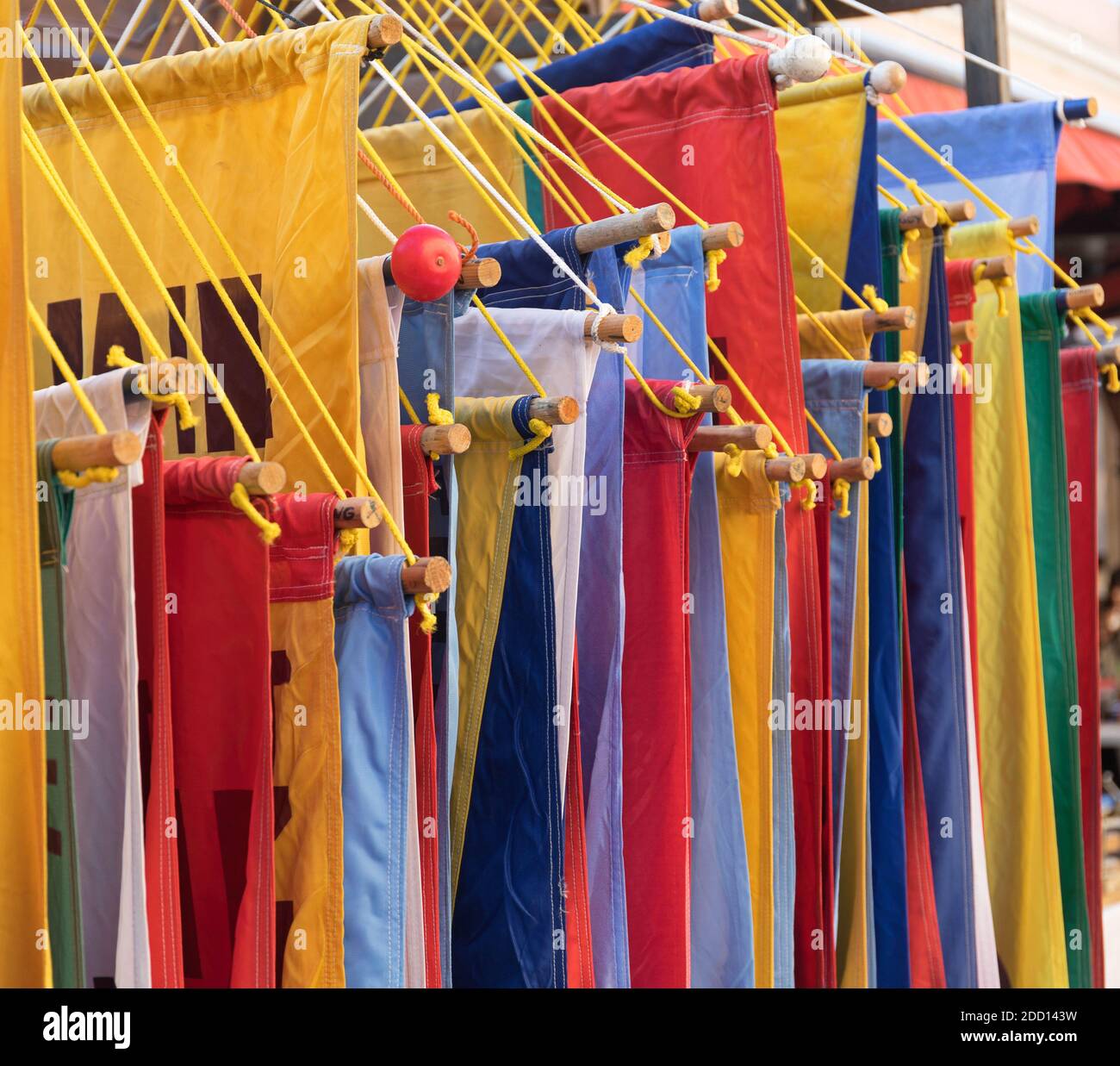 Selection flags hi-res stock photography and images - Alamy