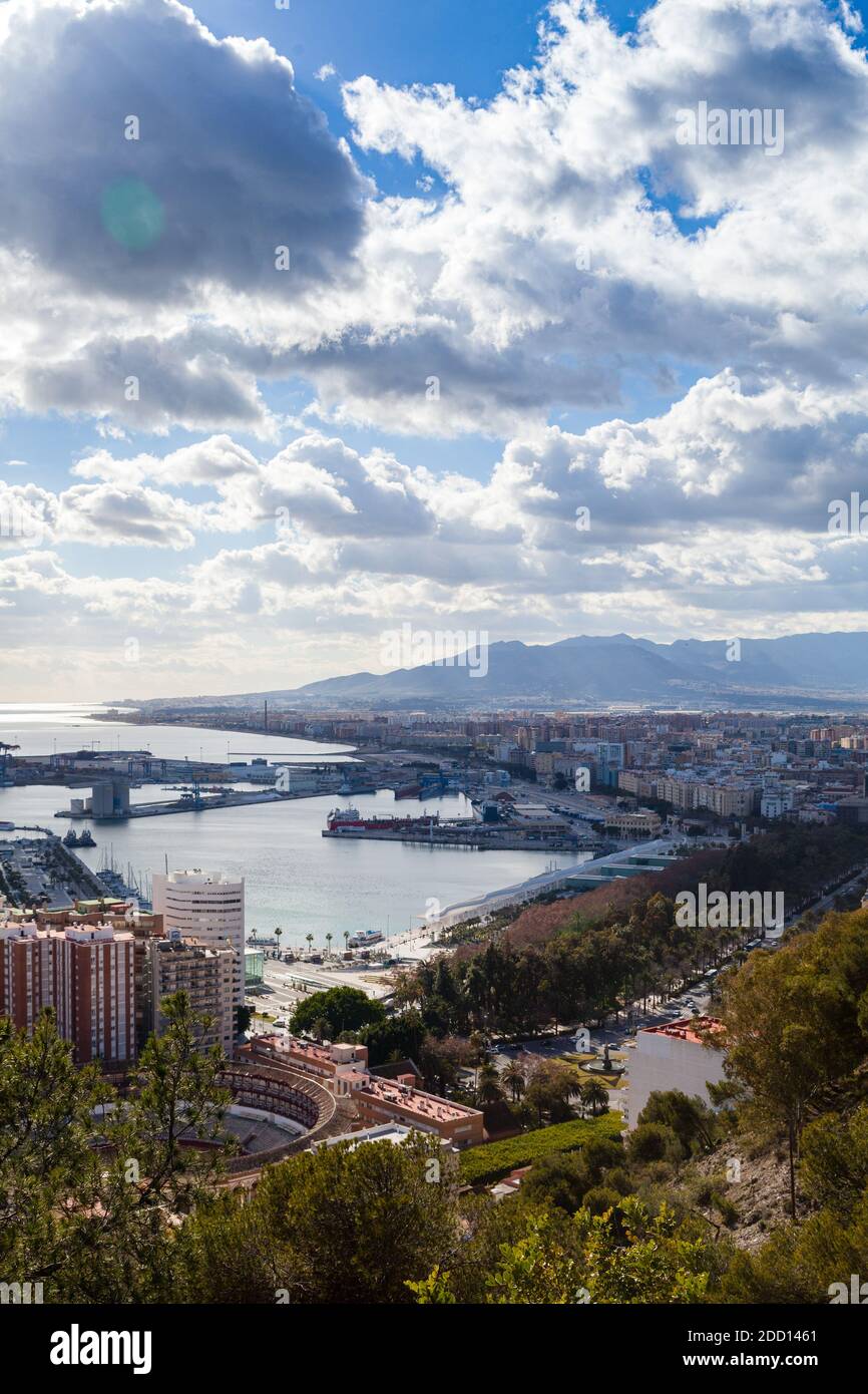 Gibralfaro viewpoint hi-res stock photography and images - Alamy