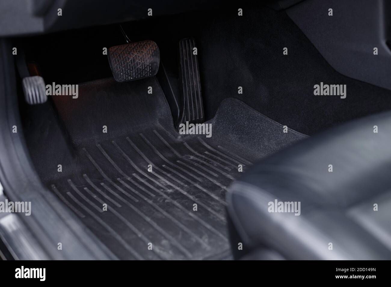 Car inside, part of interior Stock Photo - Alamy
