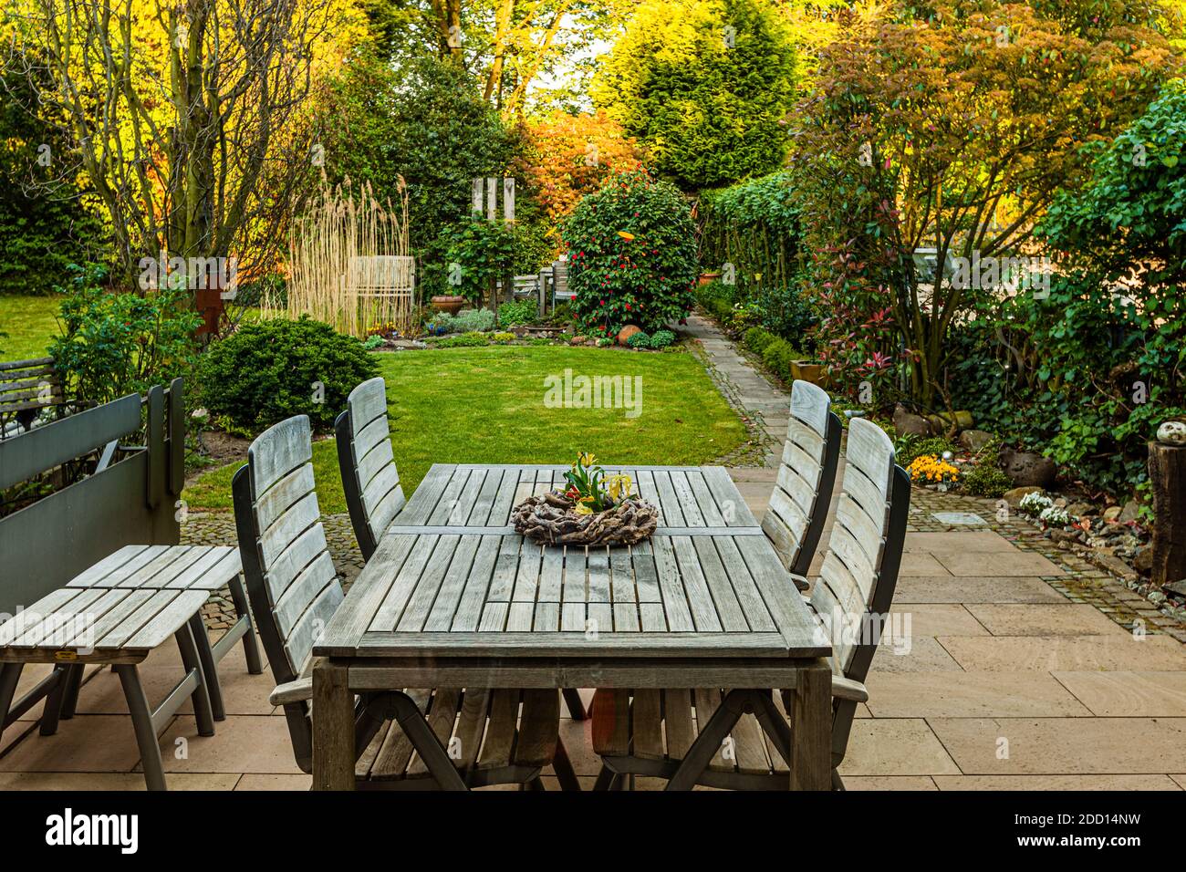 Typical german garden hi-res stock photography and images - Alamy