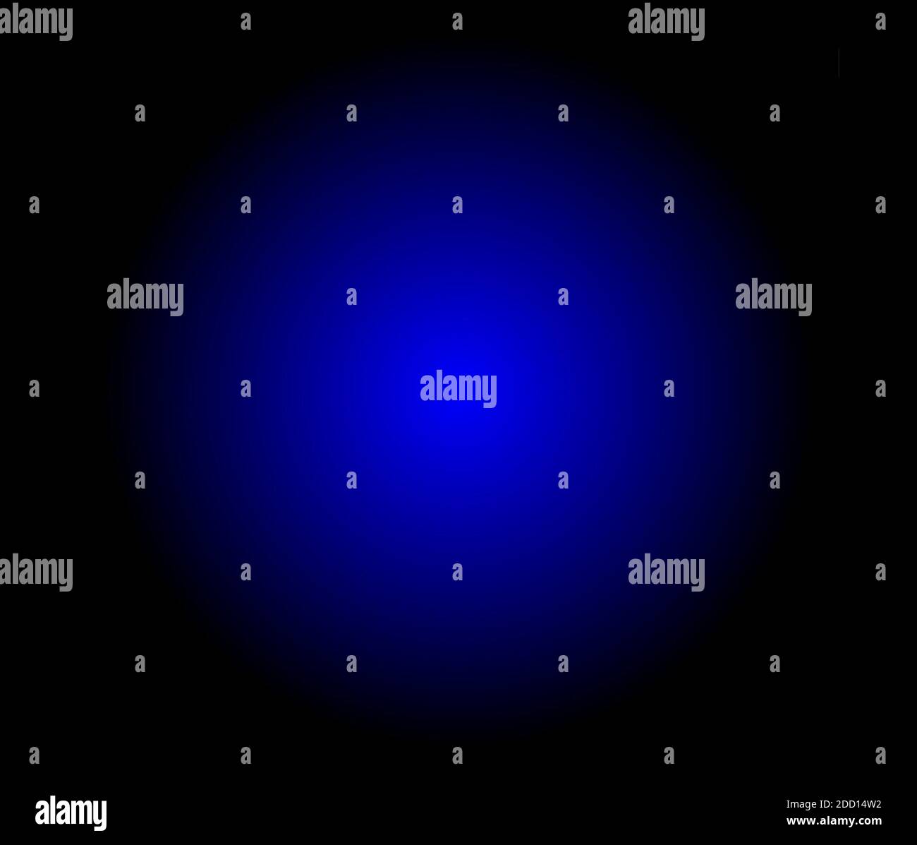 A circle blue bright spot color gradation to dark Stock Photo - Alamy