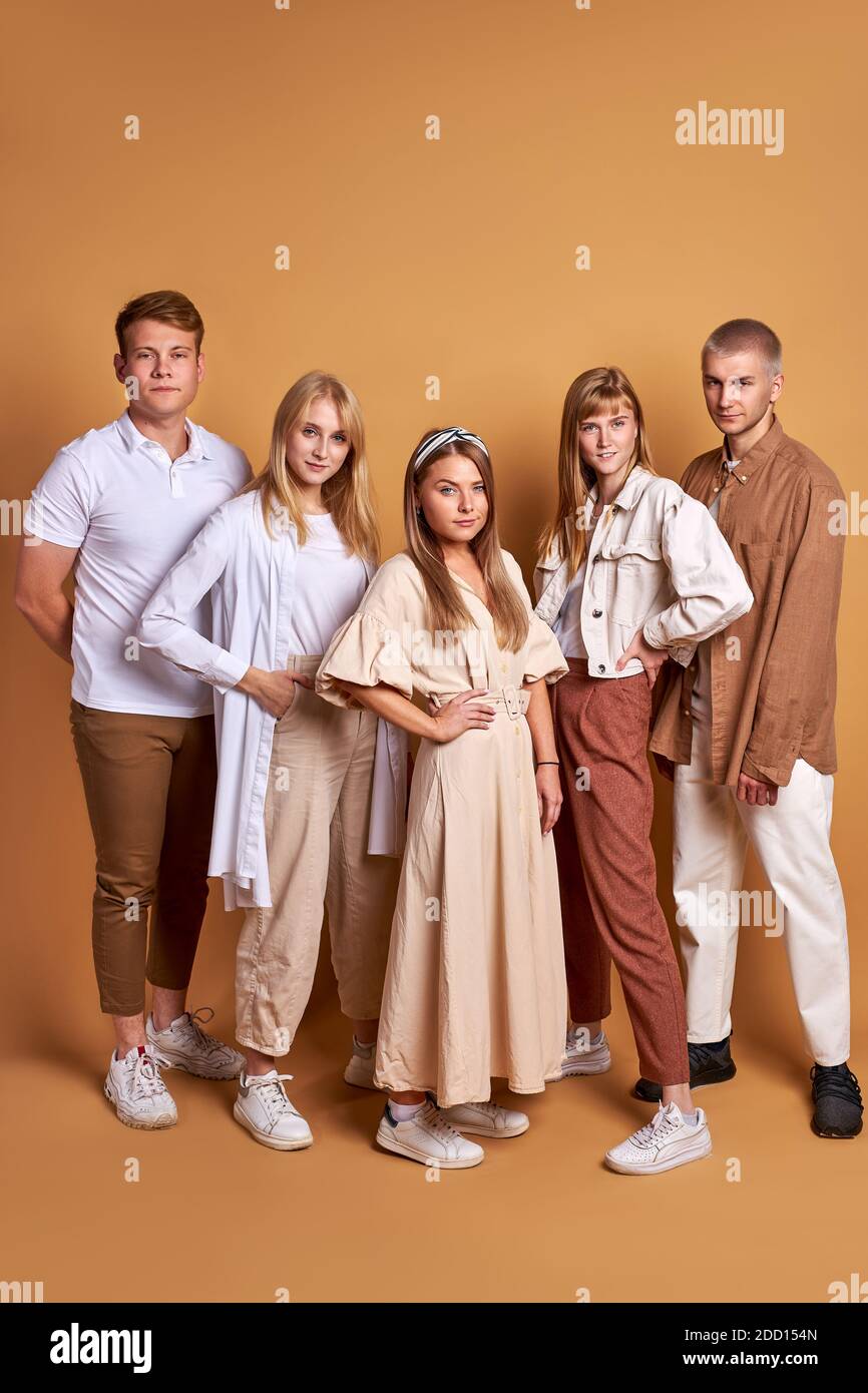 Fashionable male female models hi-res stock photography and images - Alamy