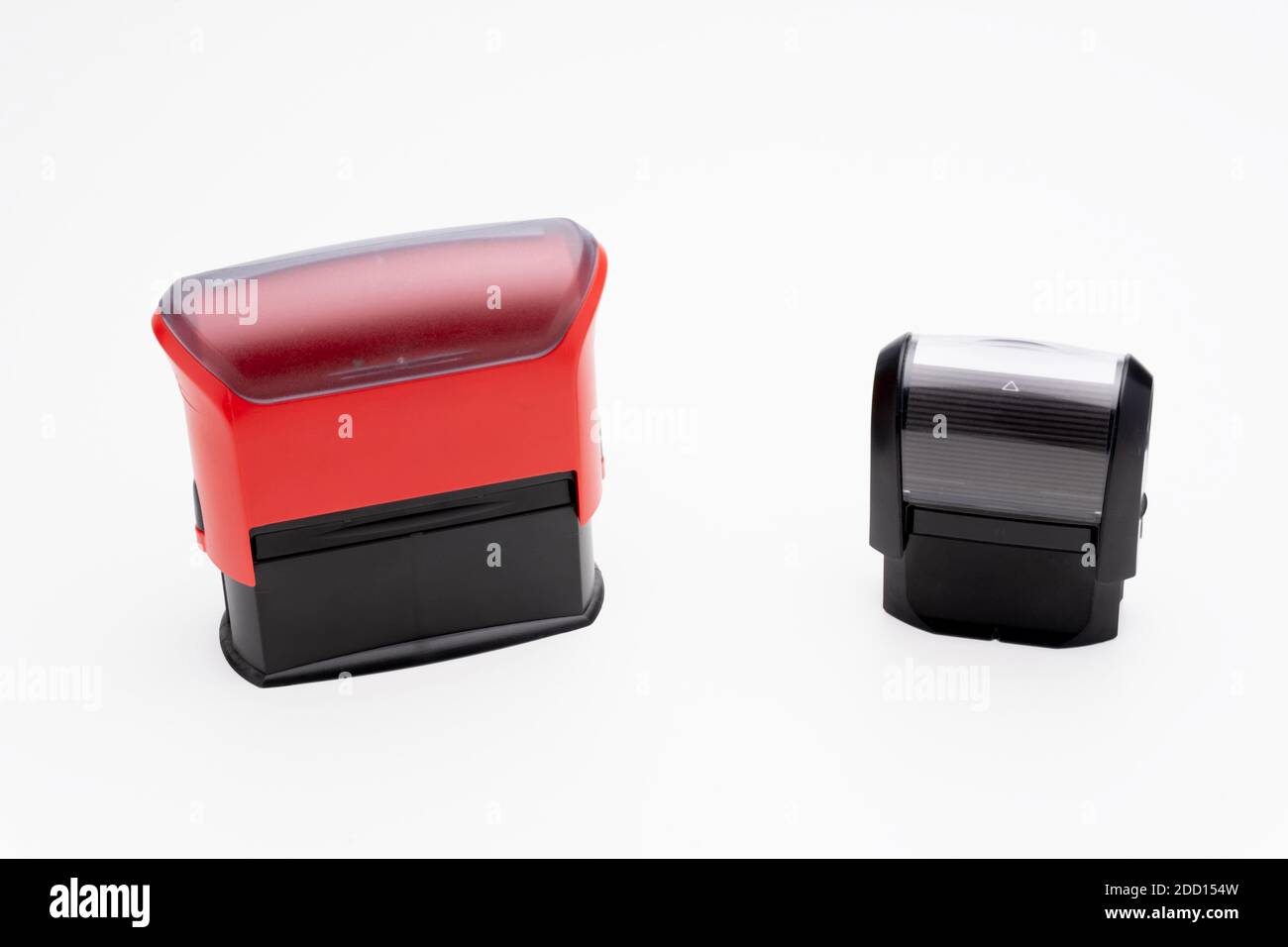 Two stamps on white background Stock Photo - Alamy