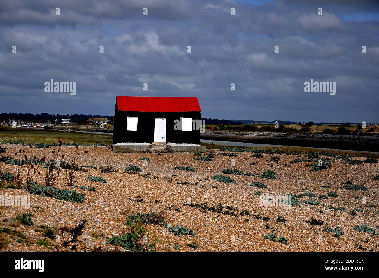 Fishermans hut Rye uk Stock Photo - Alamy