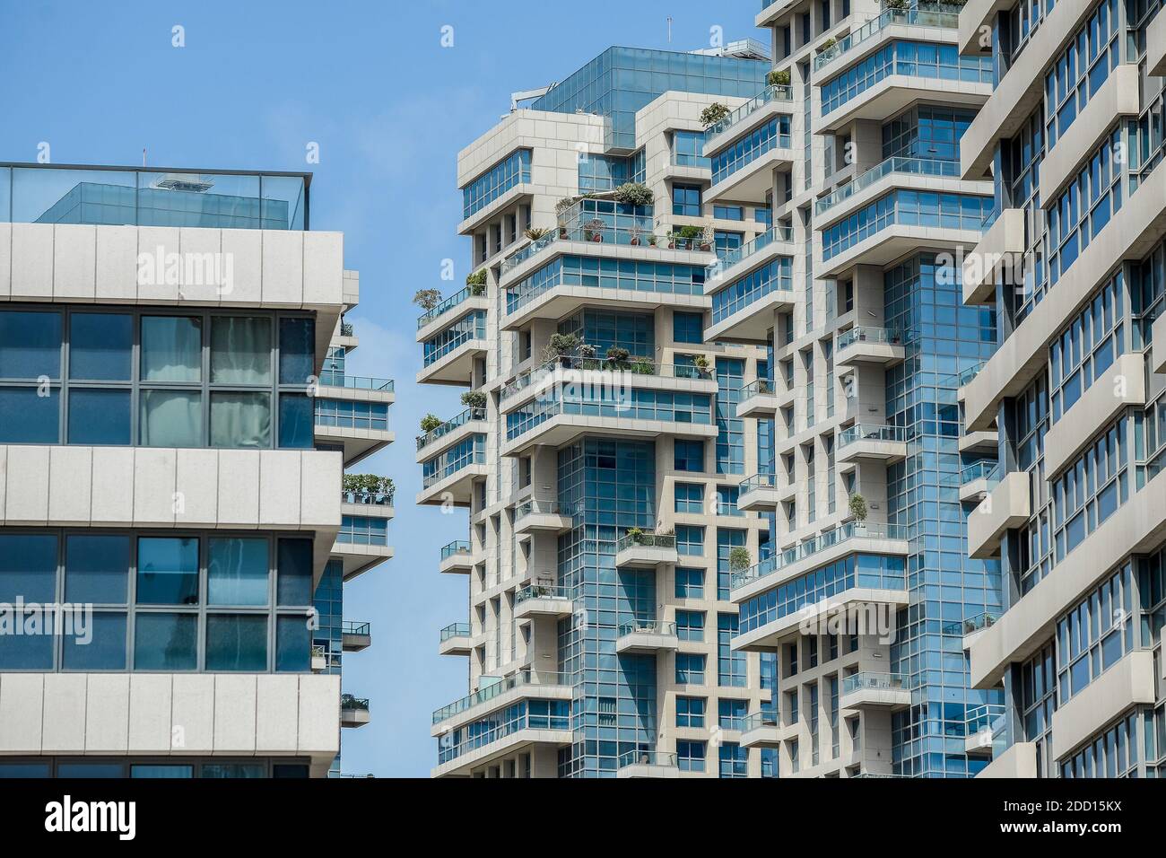 Israel. Tel Aviv. APRIL 15, 2015. A tour of the apartment. Expensive ...