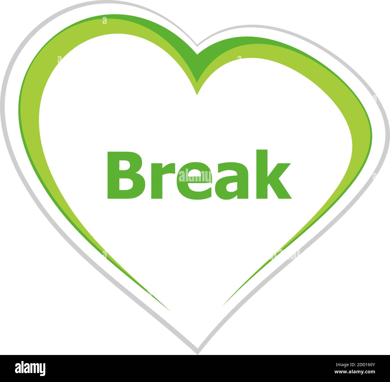 word break, business concept Stock Photo - Alamy