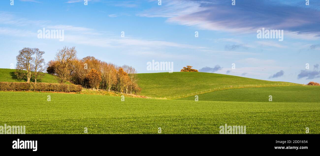 English Countryside Scene Stock Photo - Alamy