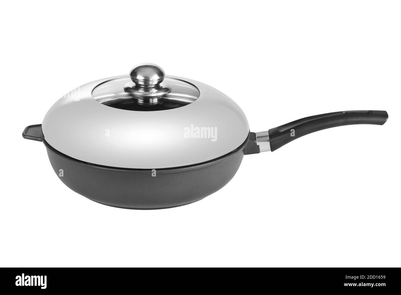 Cooking Frying pan isolated on white background Stock Photo - Alamy
