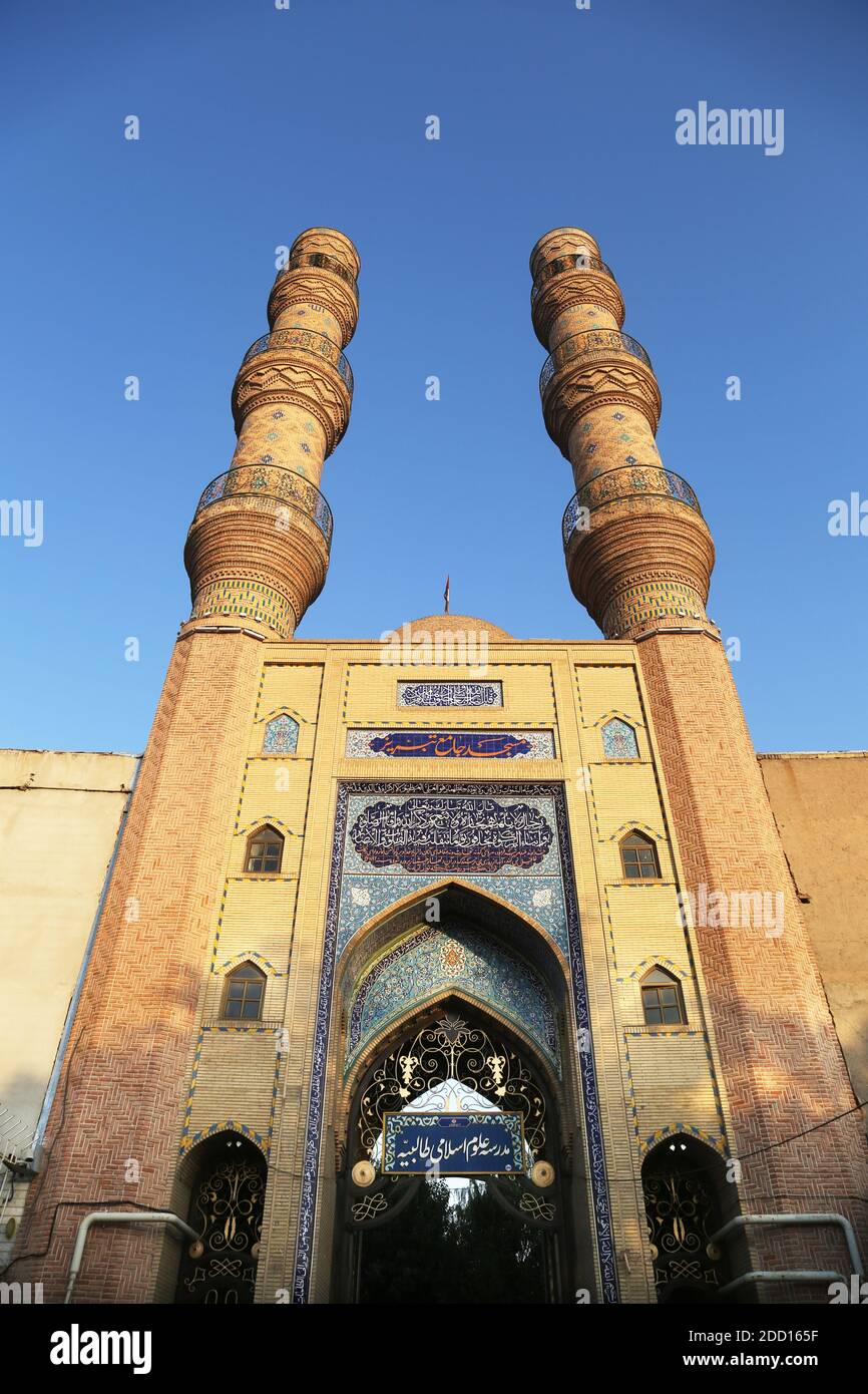 Jame Mosque entrance (The Great Mosque or Jameh Mosque) in Tabriz, Iran ...