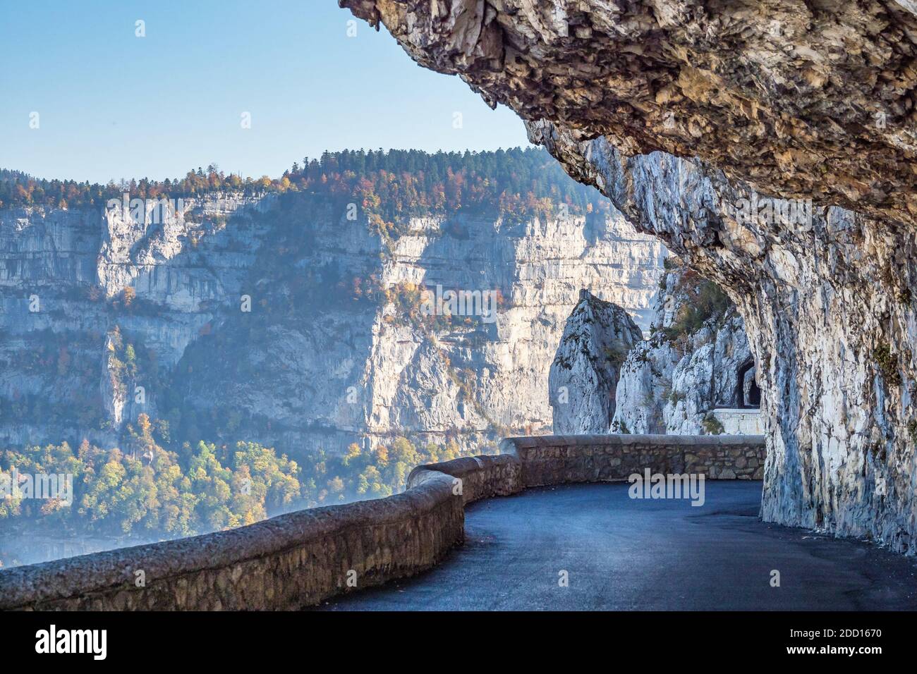 Landscape of Vercors in France - view of Combe Laval, Col del la ...