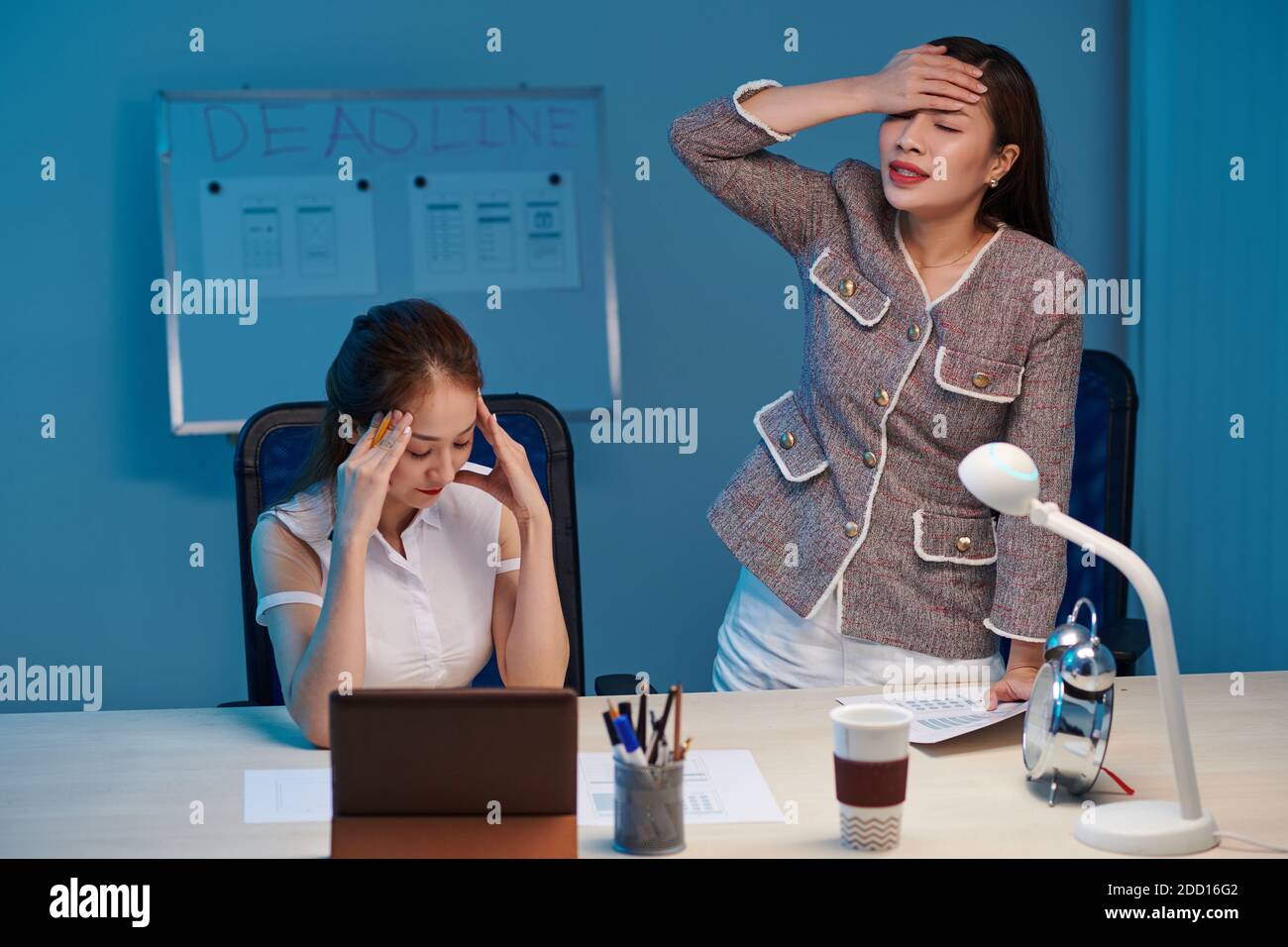 When employee screwed up Stock Photo - Alamy
