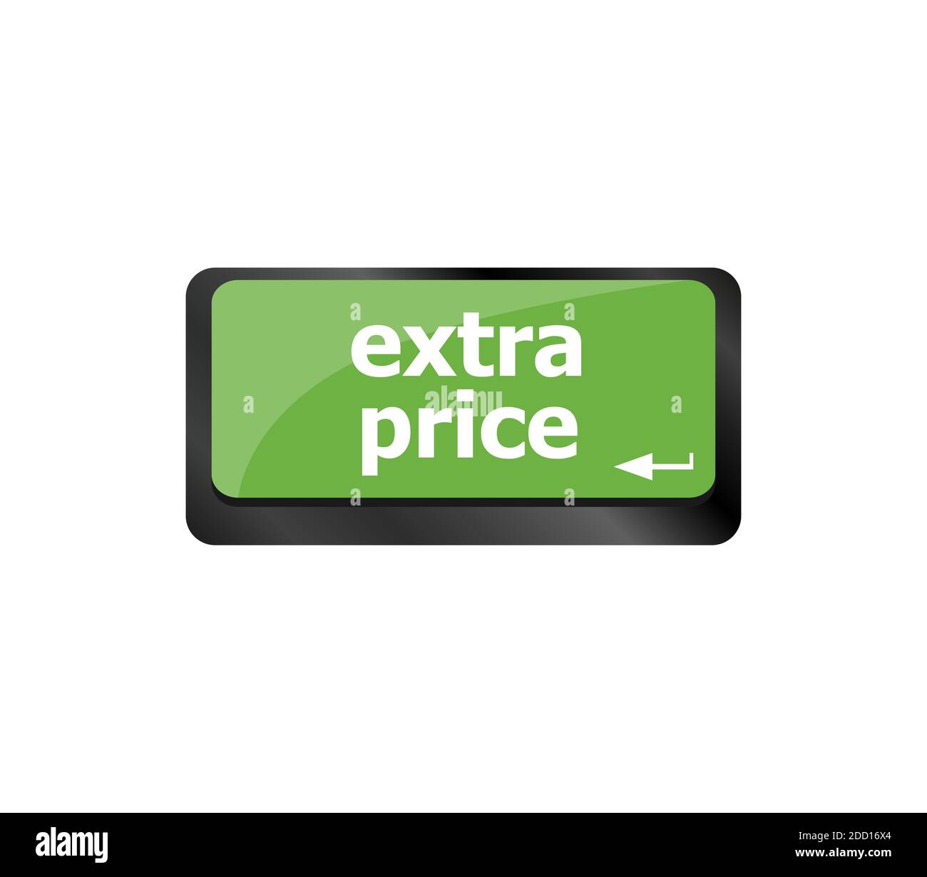 extra price word key or keyboard keys, discount concept Stock Photo - Alamy