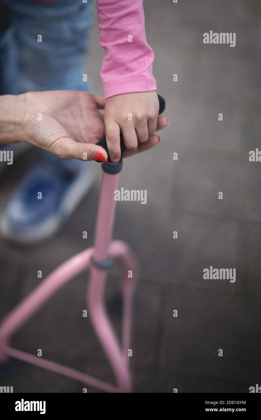 Disabled mother and child hi-res stock photography and images - Alamy