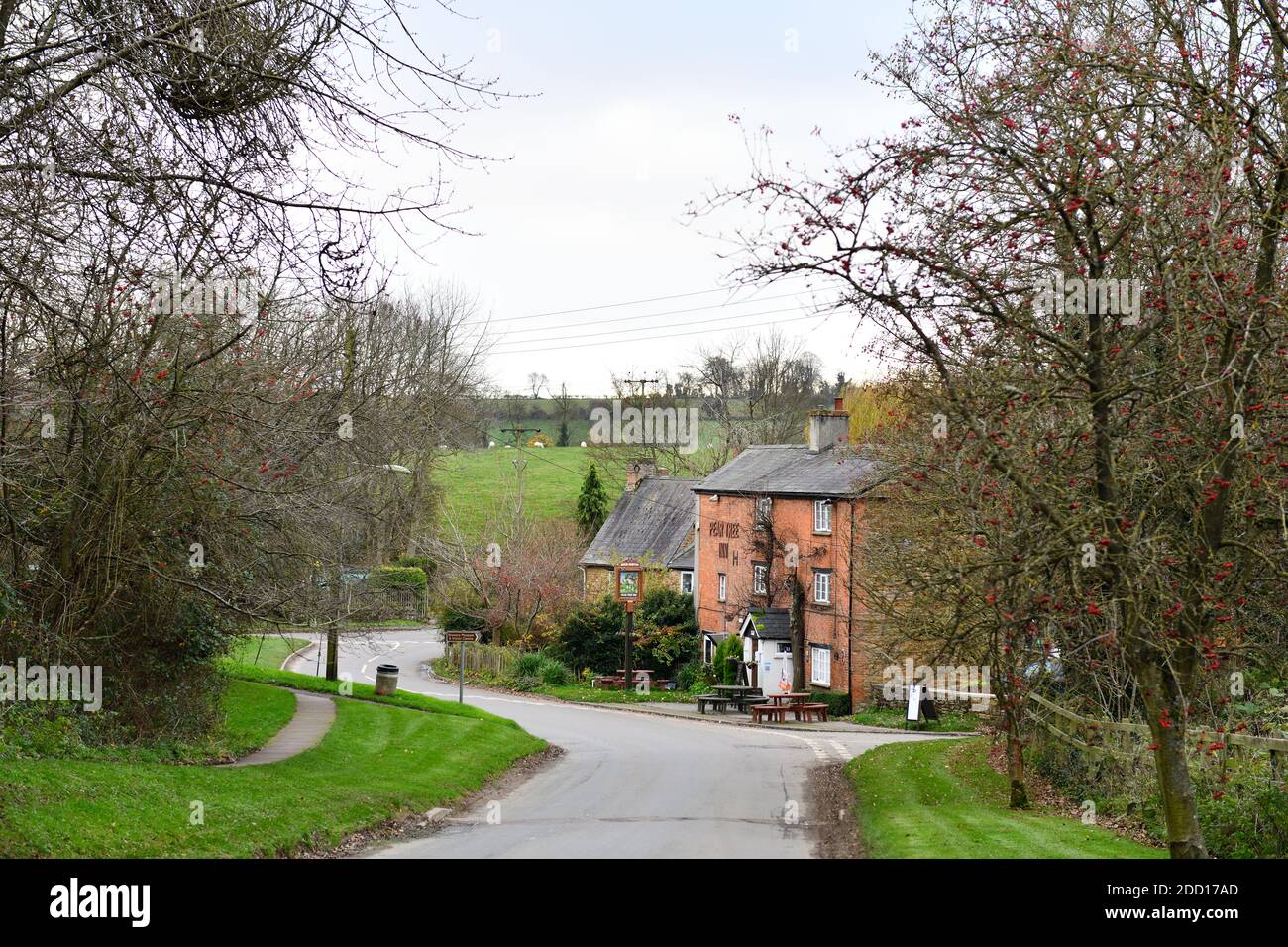 Pear Tree Inn Hook Norton Oxfordshire Stock Photo - Alamy