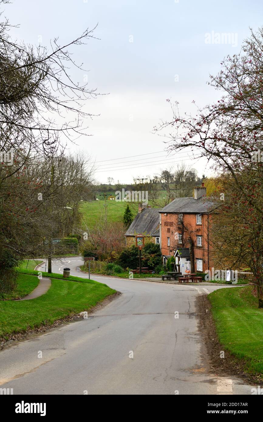 Pear Tree Inn Hook Norton Oxfordshire Stock Photo - Alamy