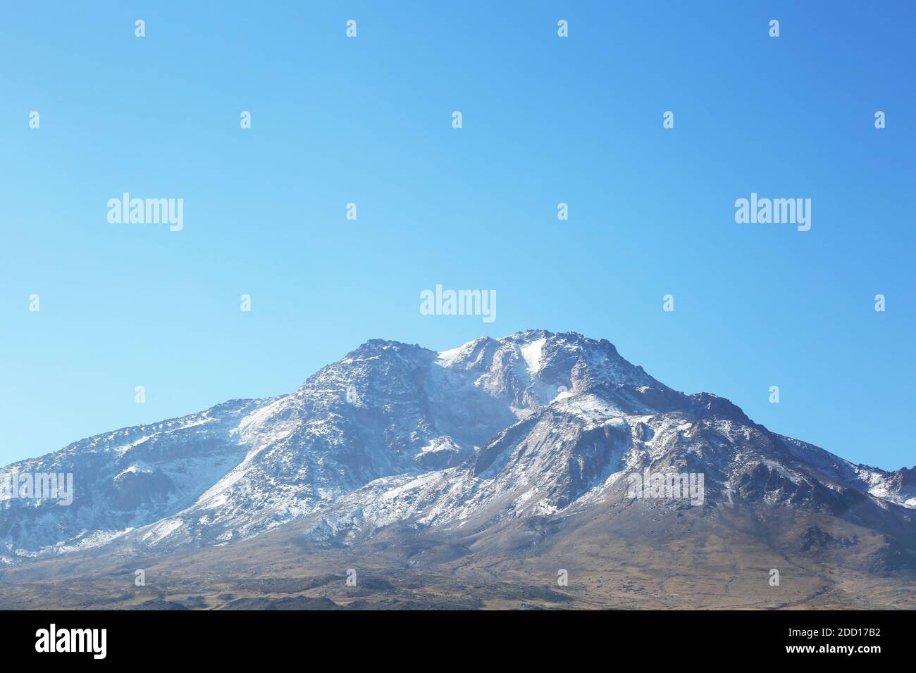Mount Savalan (Sabalan) in Iran. Savalan is the third highest mountain ...