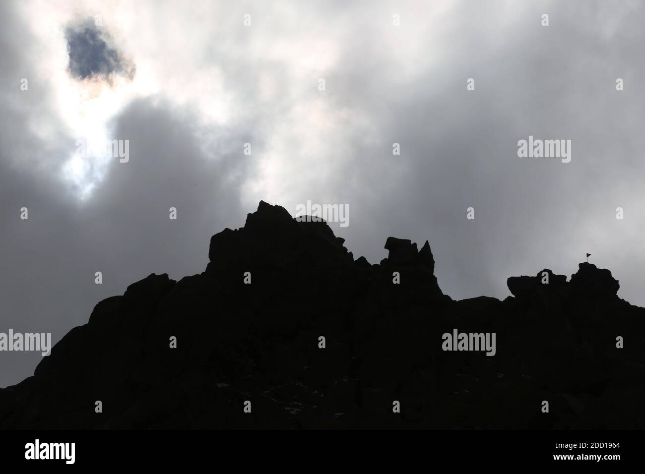 Mount Savalan (Sabalan) mountain ridge in Iran. Savalan is the third ...