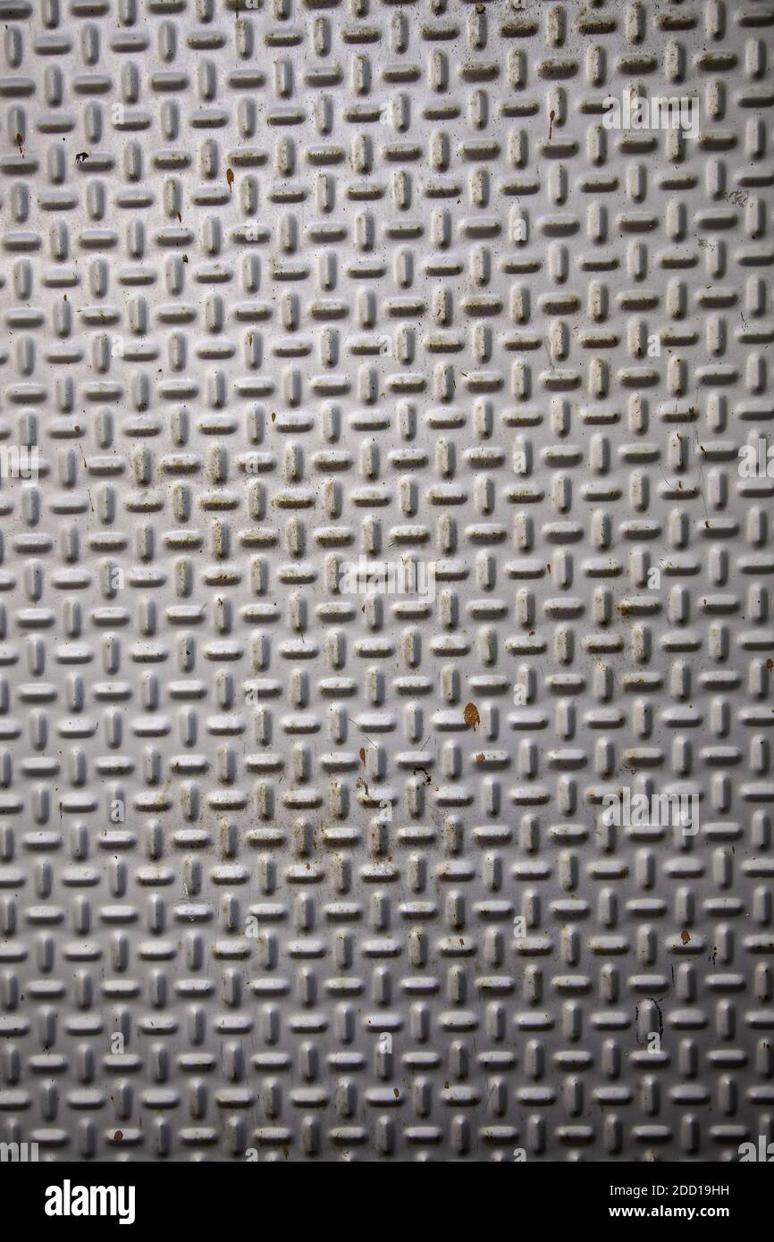 Industrial floor of metal, silver and aluminum, factory texture Stock ...