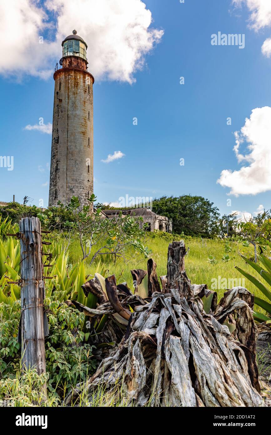 Old Barbados lighthouse Stock Photo - Alamy