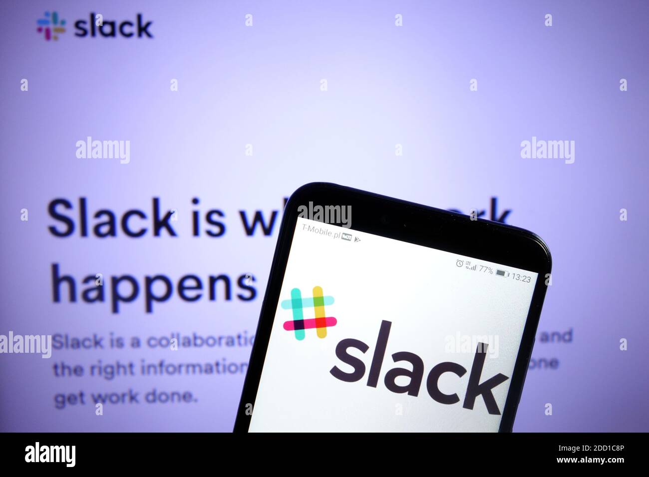 Slack icon hi-res stock photography and images - Alamy