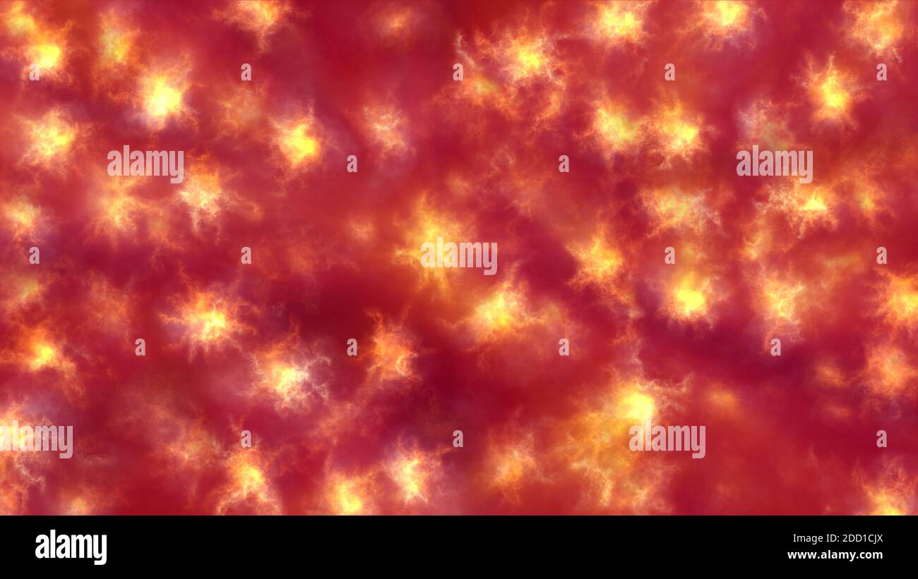 a lot small explosions background, render illustration Stock Photo - Alamy