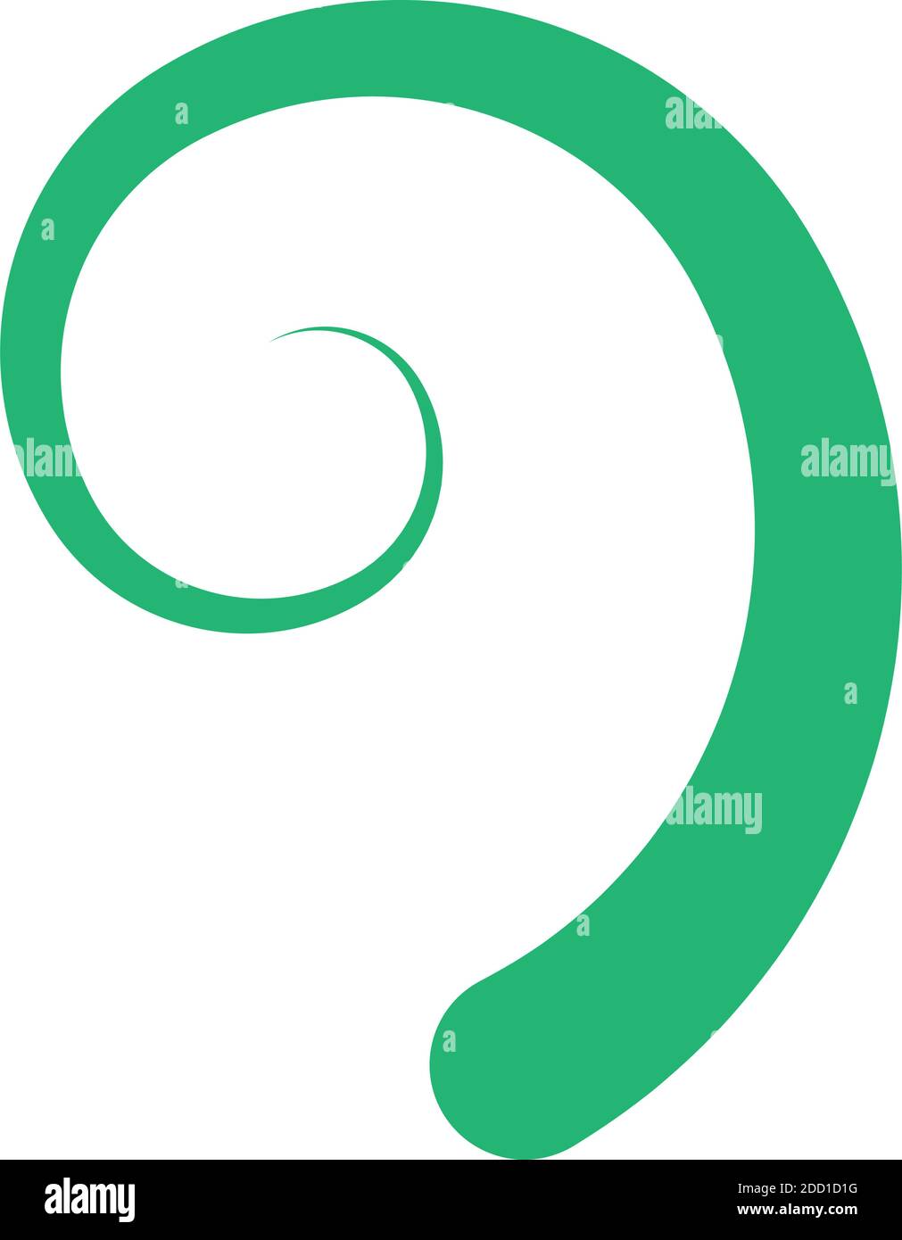 Abstract spiral, twist. Radial swirl, twirl curvy lines element ...