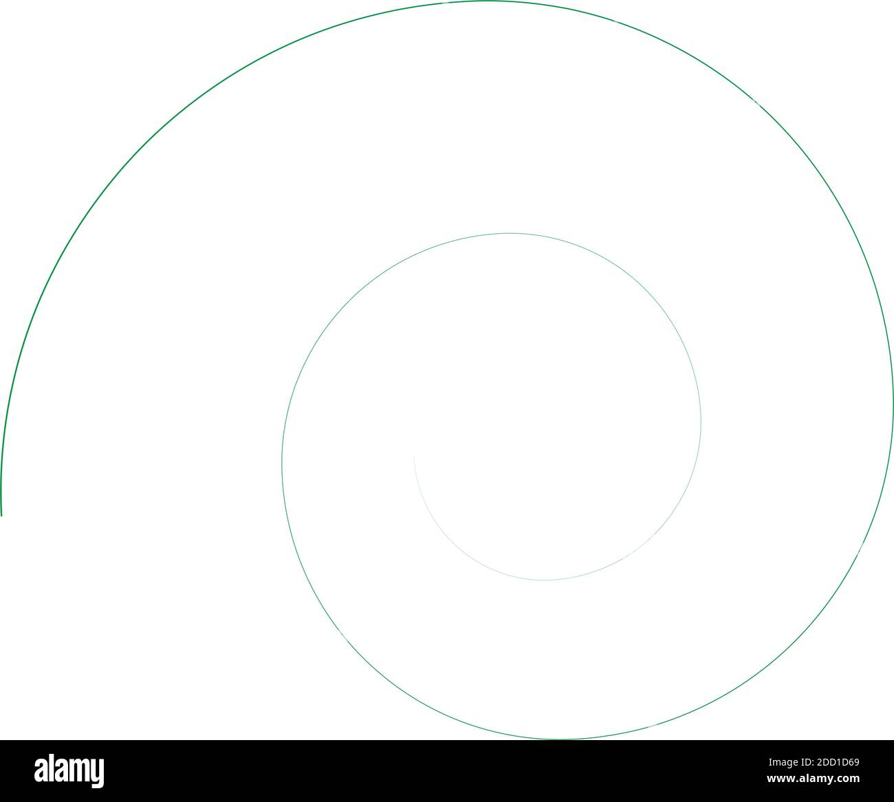 Abstract spiral, twist. Radial swirl, twirl curvy lines element ...