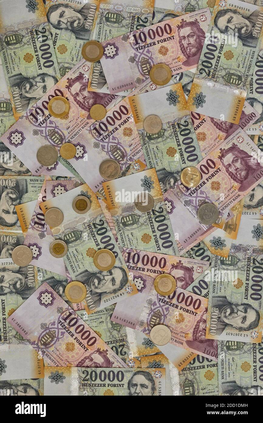 10000 hungarian forint currency hi-res stock photography and images - Alamy