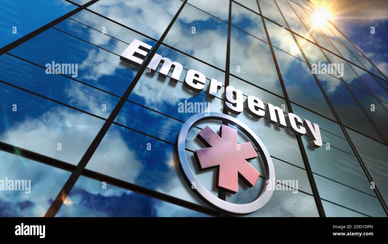Hospital building emergency hi-res stock photography and images - Alamy