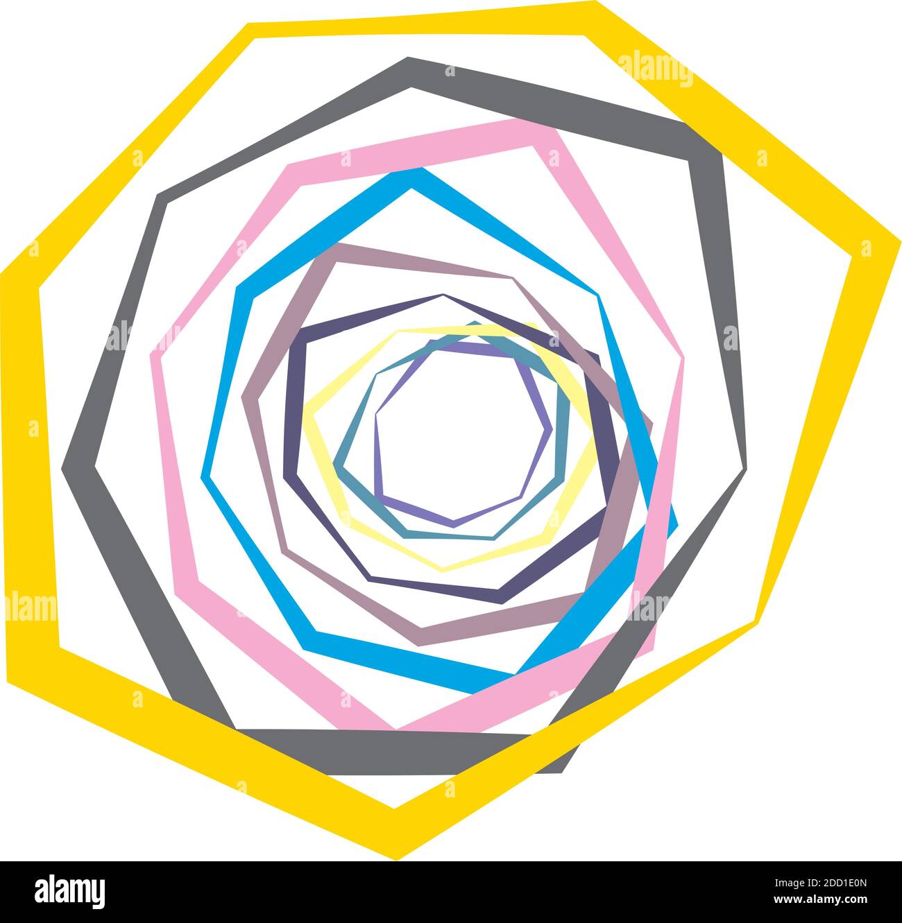 Spiral, swirl, twirl element set. Abstract vector – Stock vector ...