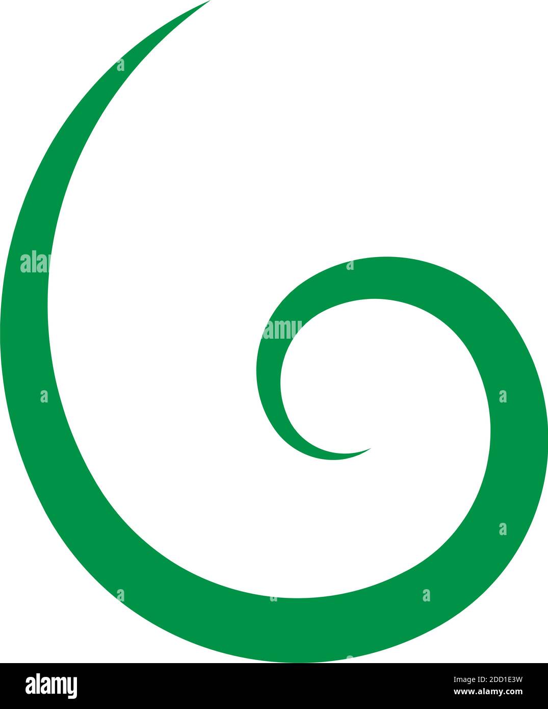 Abstract spiral, twist. Radial swirl, twirl curvy lines element ...