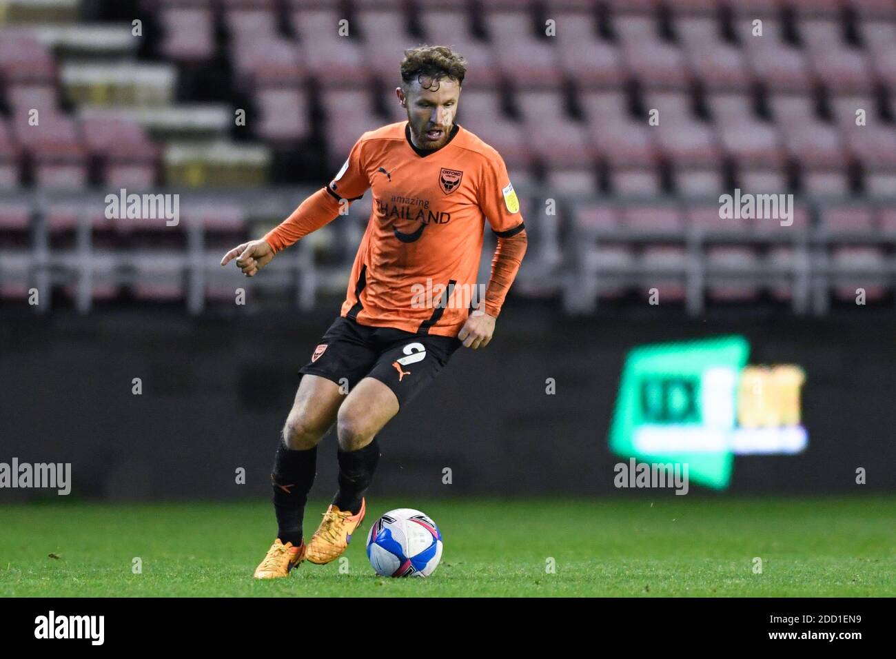 Matty Taylor #9 of Oxford United with the ball Stock Photo - Alamy