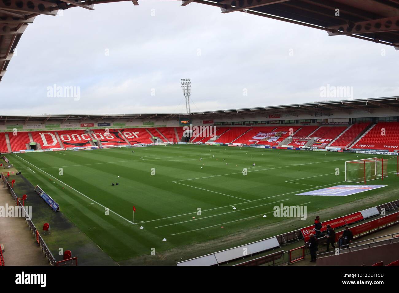 General view of the Keepmoat stadium, home to Doncaster Rovers Stock ...
