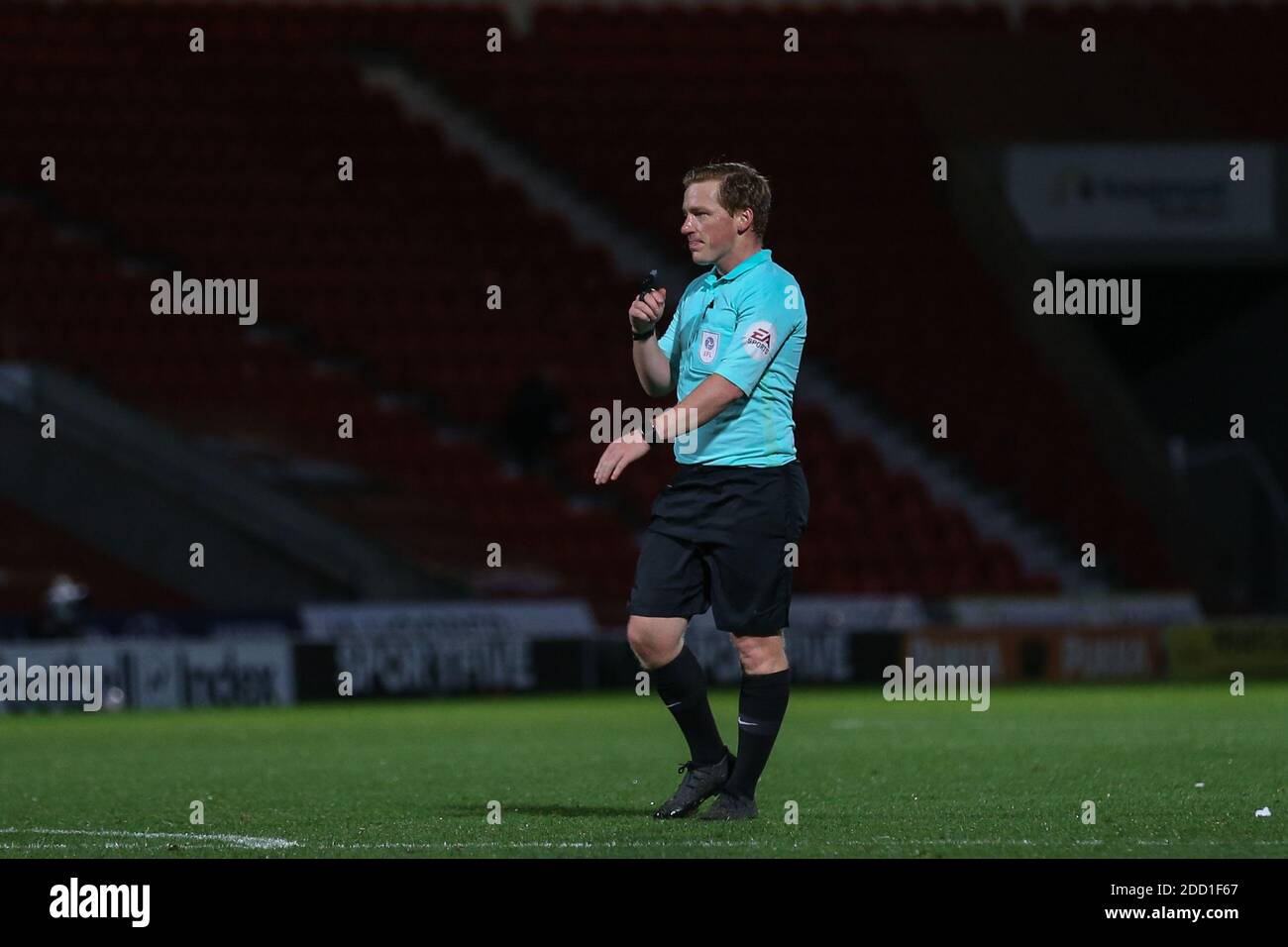 referee John Busby during the game Stock Photo - Alamy