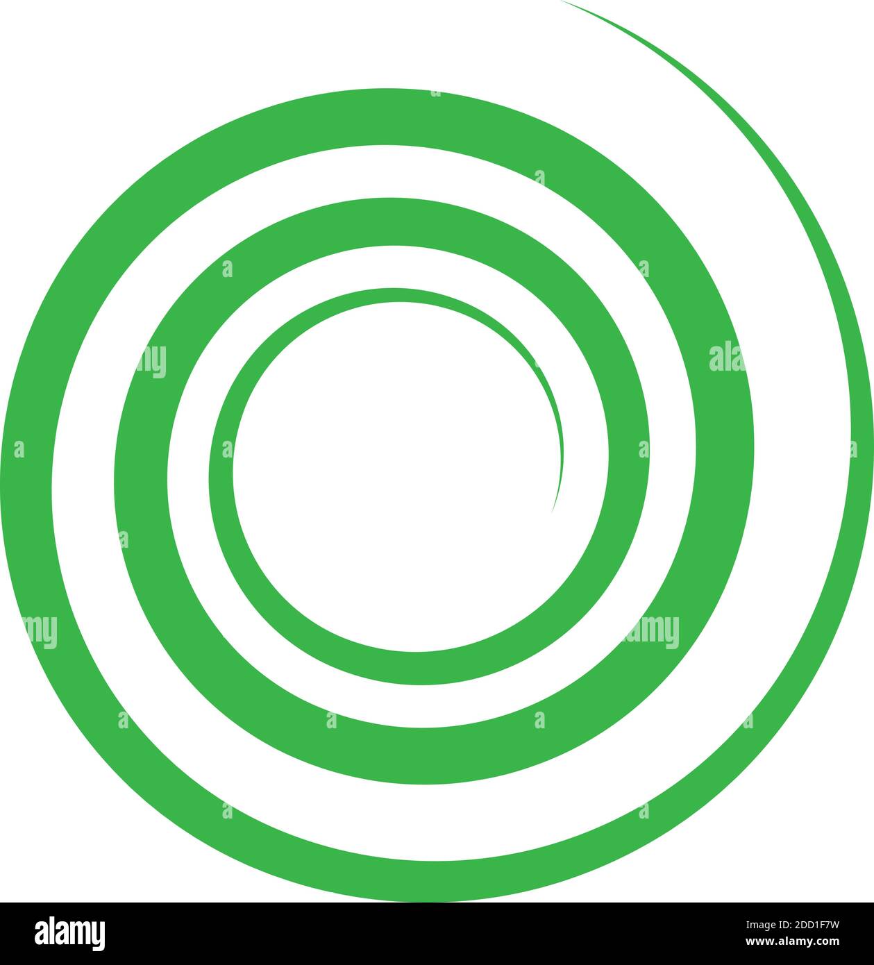Abstract spiral, twist. Radial swirl, twirl curvy lines element ...