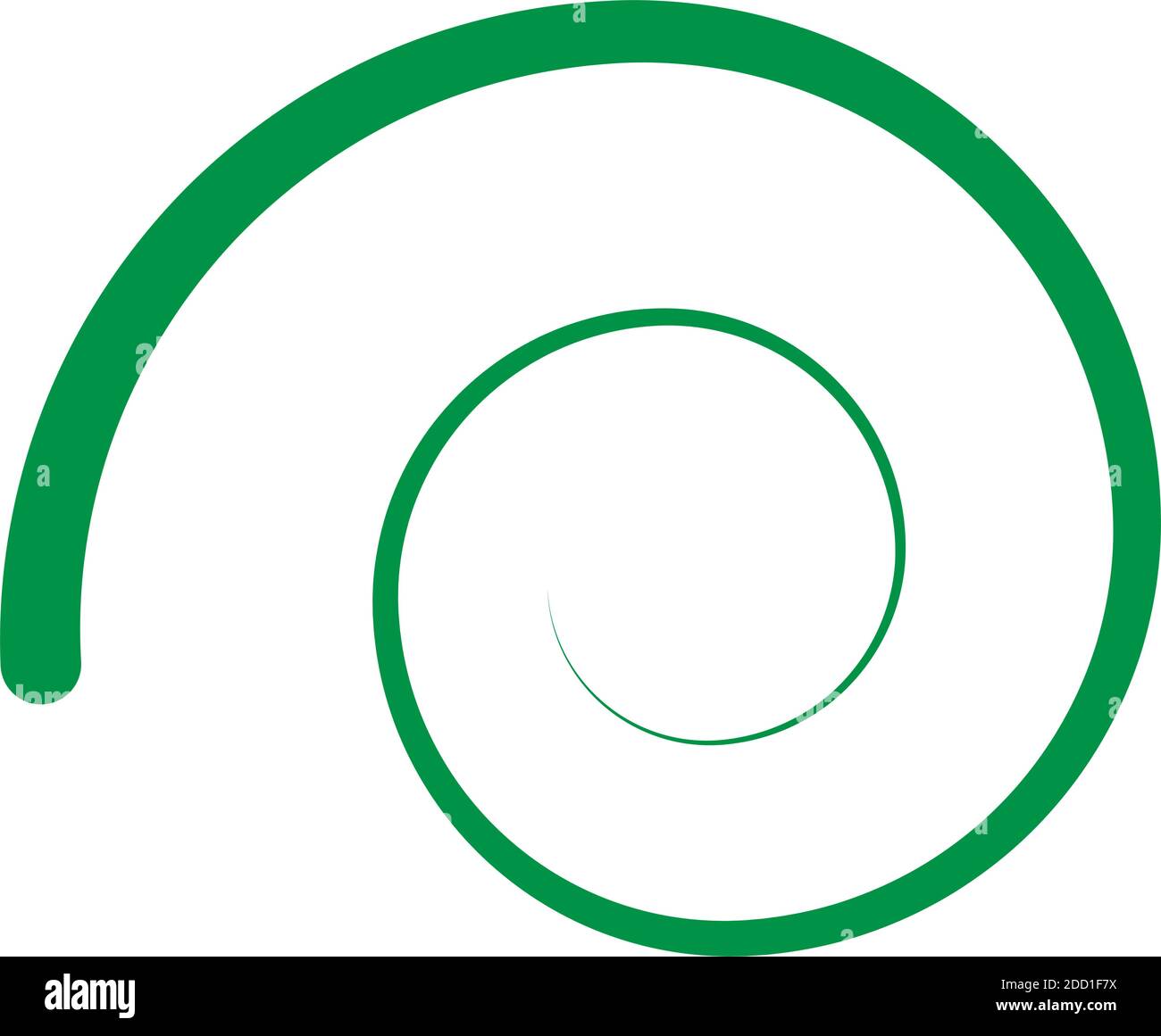 Abstract spiral, twist. Radial swirl, twirl curvy lines element ...