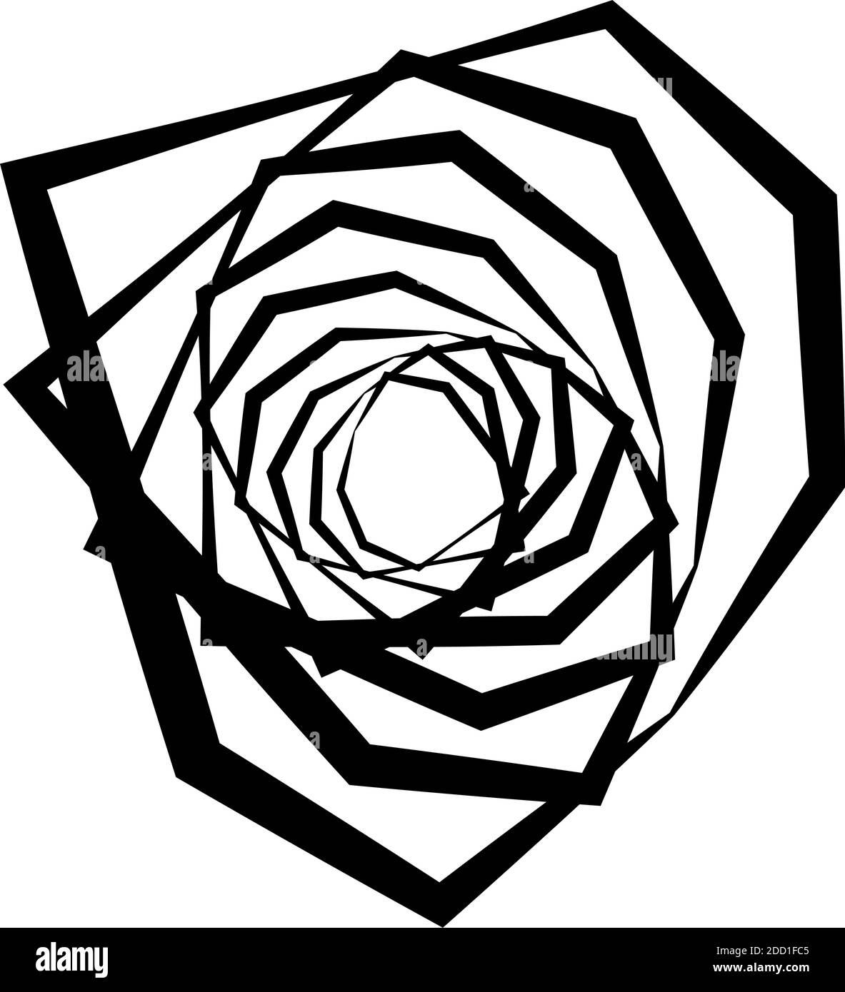 Spiral, swirl, twirl element set. Abstract vector – Stock vector ...