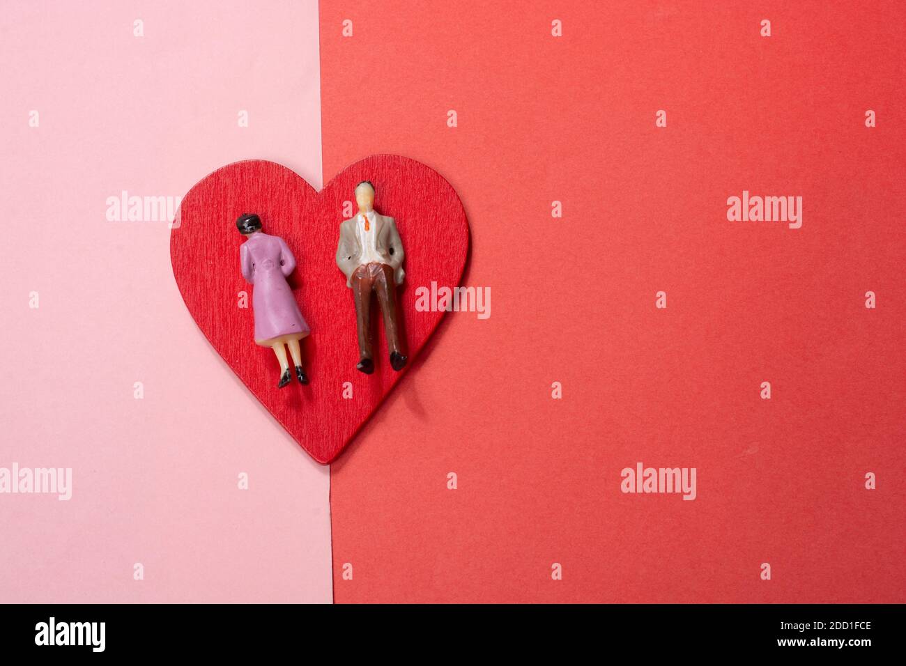 Heart shape icon as love and romance concept Stock Photo - Alamy