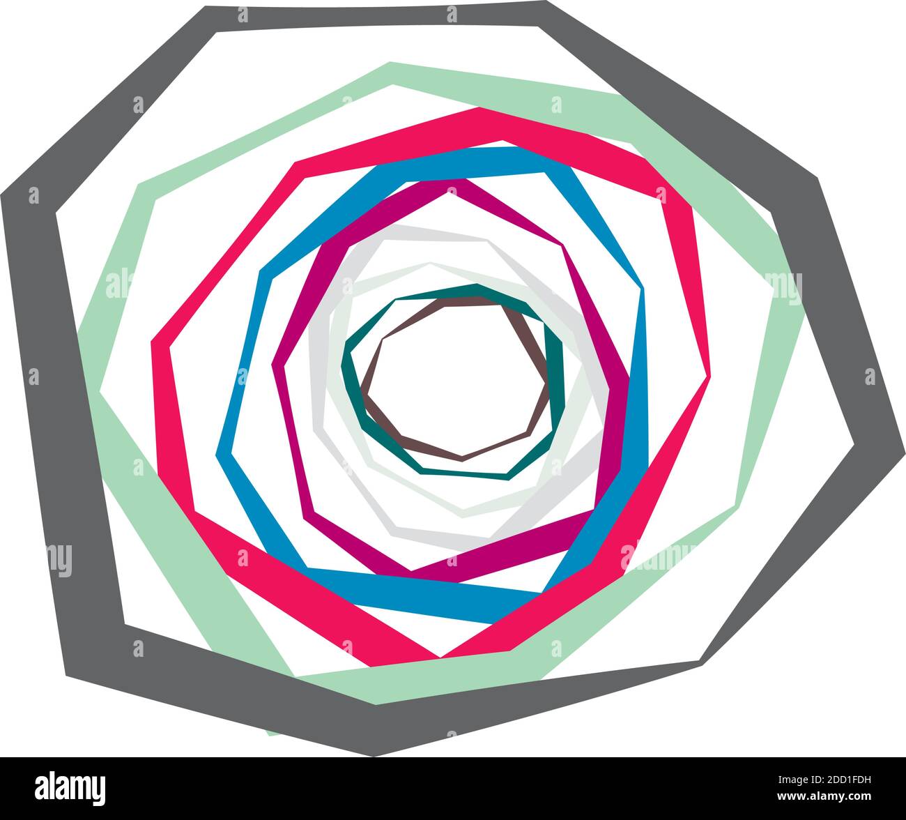 Spiral, swirl, twirl element set. Abstract vector – Stock vector ...
