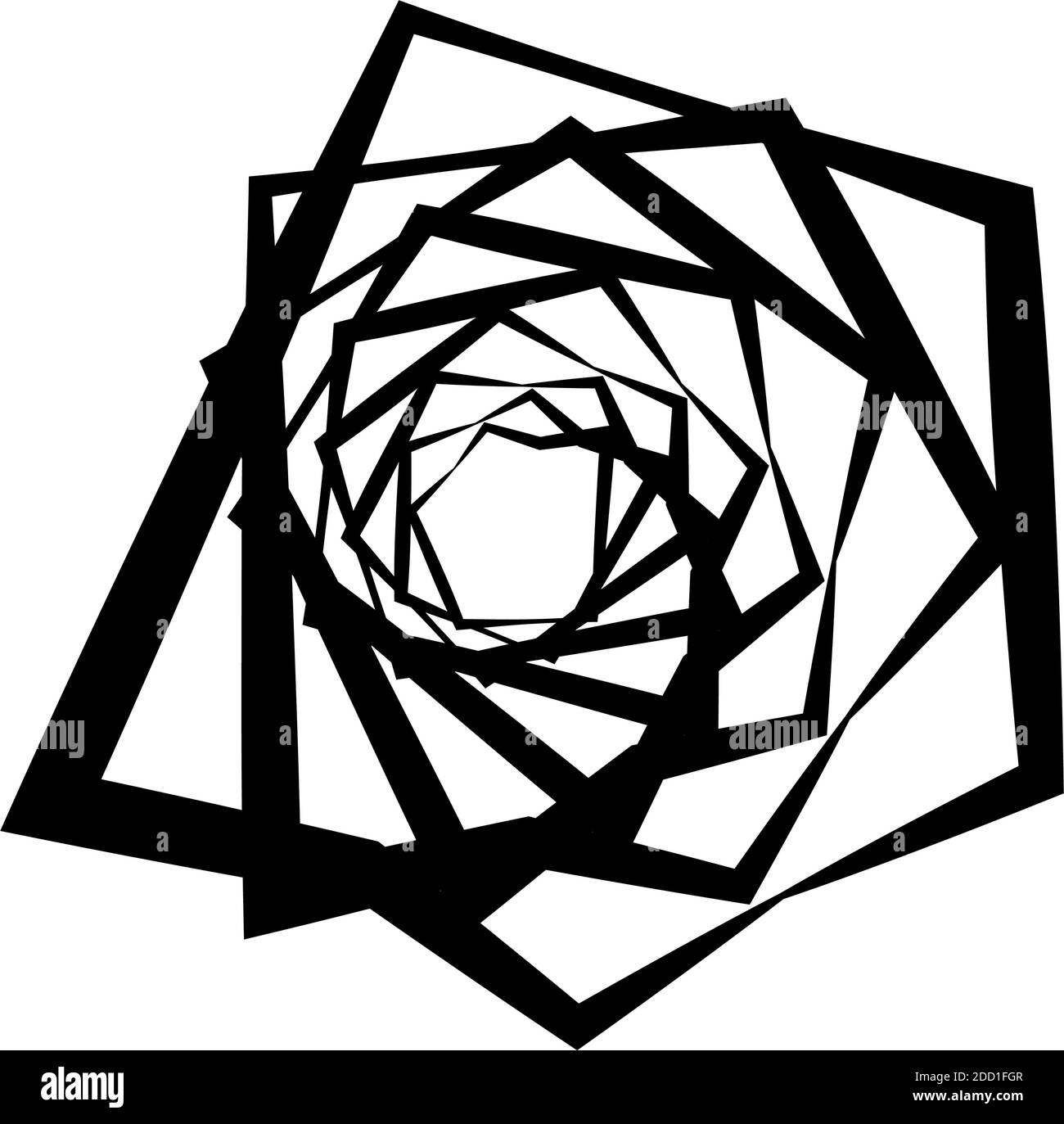 Spiral, swirl, twirl element set. Abstract vector – Stock vector ...