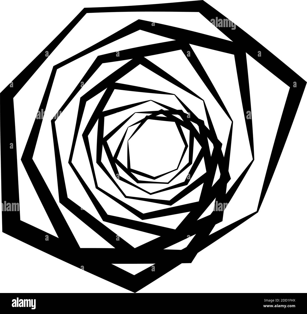 Spiral, swirl, twirl element set. Abstract vector – Stock vector ...