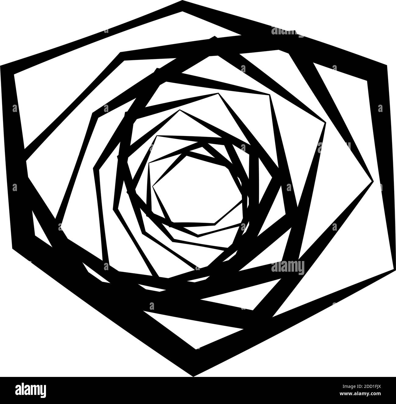 Spiral, swirl, twirl element set. Abstract vector – Stock vector ...