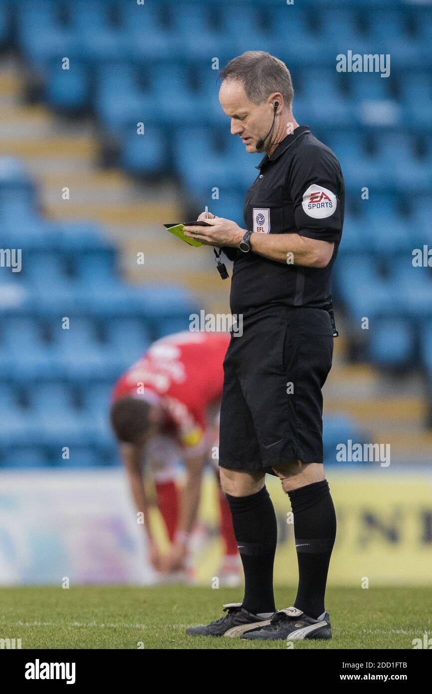 Robert Lewis (Referee) writing in his book Stock Photo - Alamy