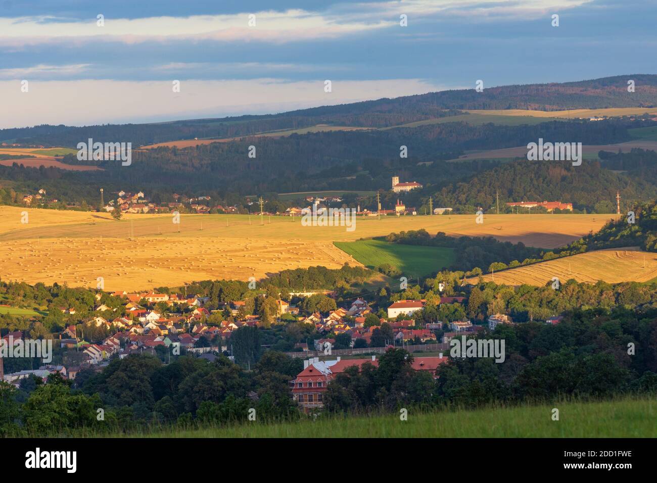 Rajec-Jestrebi (Raitz-Jestreb) : view to Rajec nad Svitavou (Raitz ...