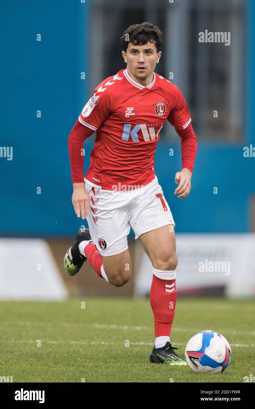 Albie Morgan #19 of Charlton Athletic Stock Photo - Alamy
