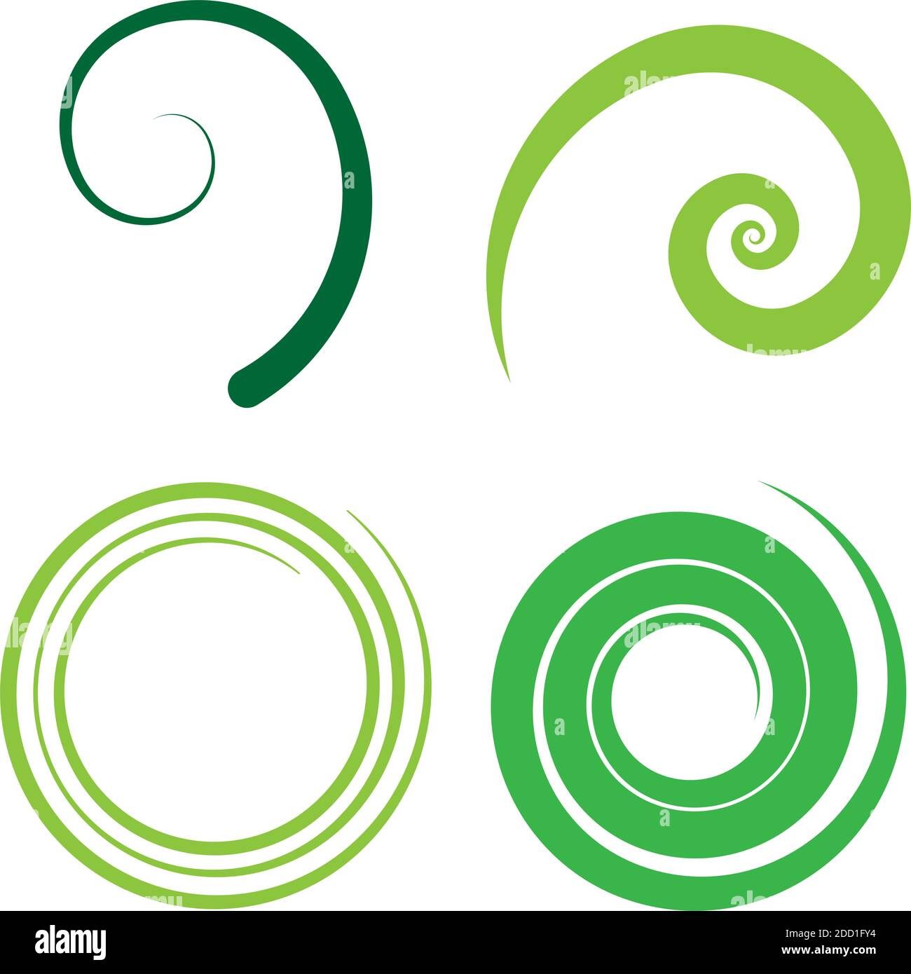 Abstract spiral, twist. Radial swirl, twirl curvy lines element ...