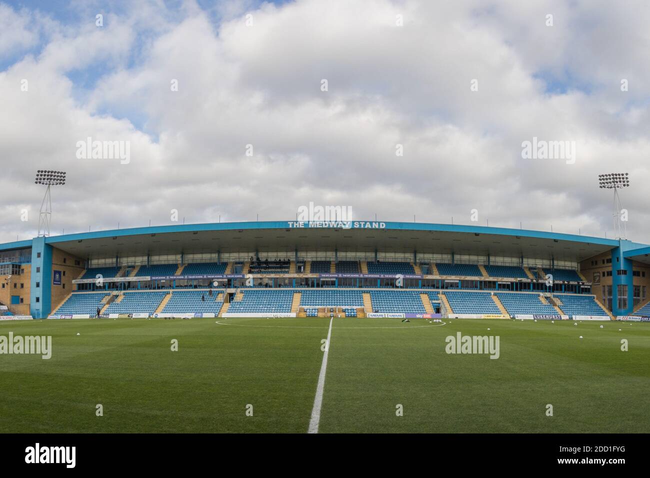 General view of the MEMS Priestfield Stadium ahead of this afternoons ...
