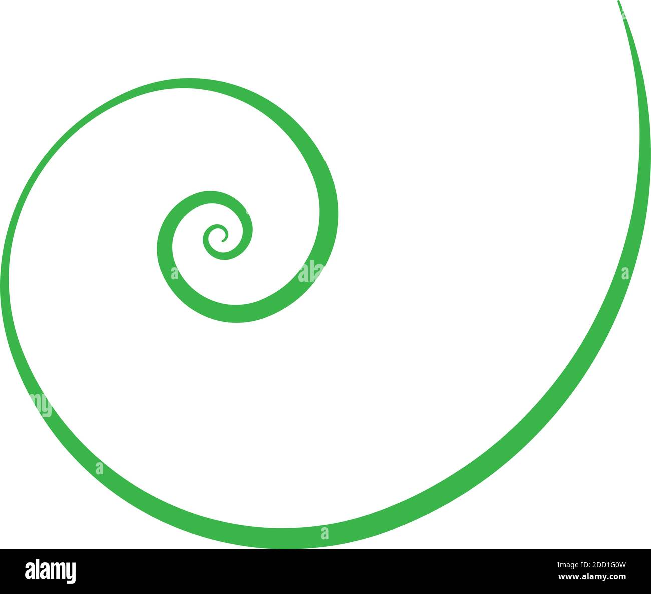 Abstract spiral, twist. Radial swirl, twirl curvy lines element ...