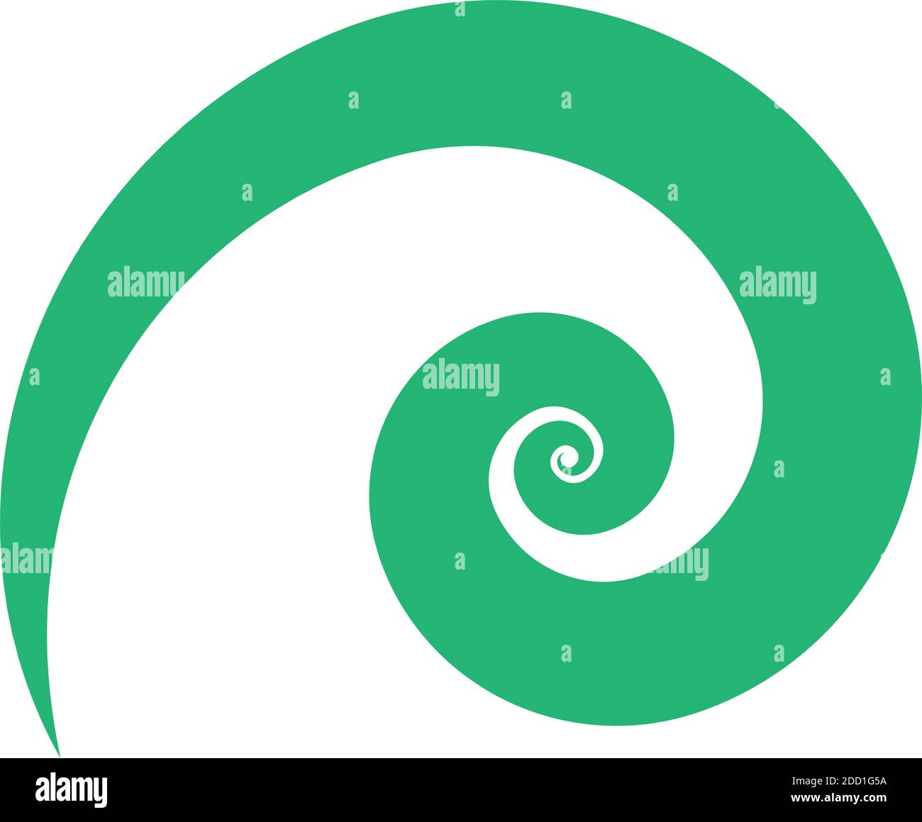 Abstract spiral, twist. Radial swirl, twirl curvy lines element ...
