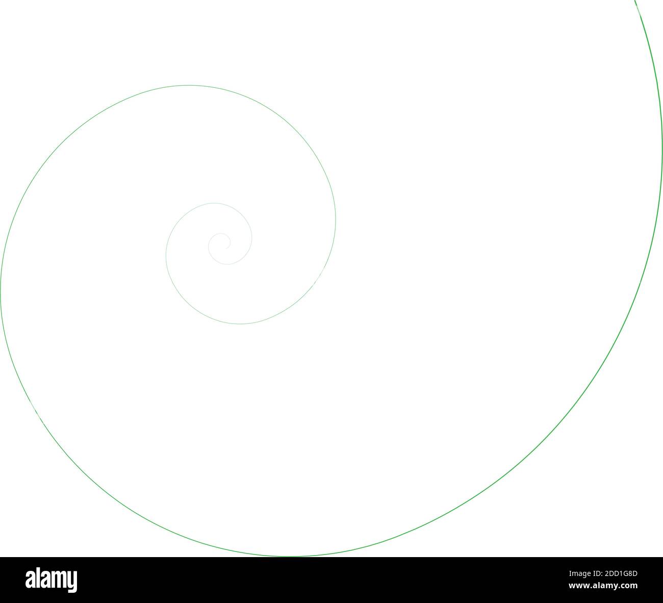 Abstract spiral, twist. Radial swirl, twirl curvy lines element ...